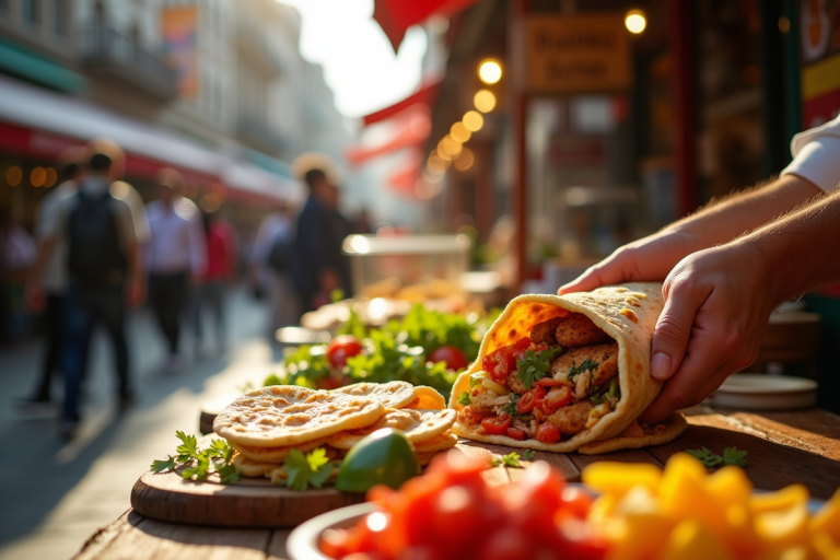 Naans et tacos : les nouvelles tendances de la street food - Sneaky
